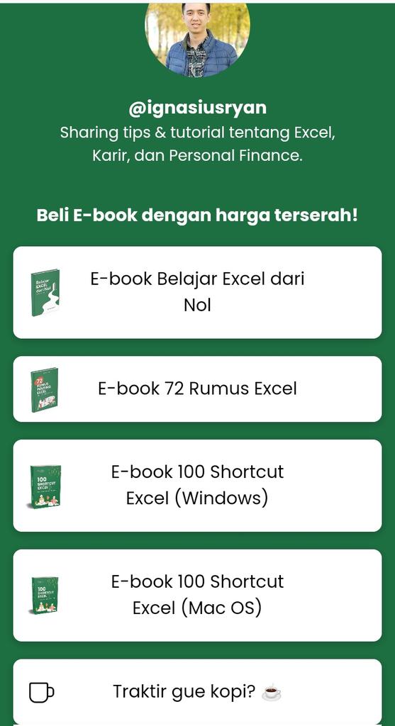 Baca Rules (bit.ly/worksfess) on Twitter: "Work! Kalian ada yg bweli ebook excel ini? Yg mana ...