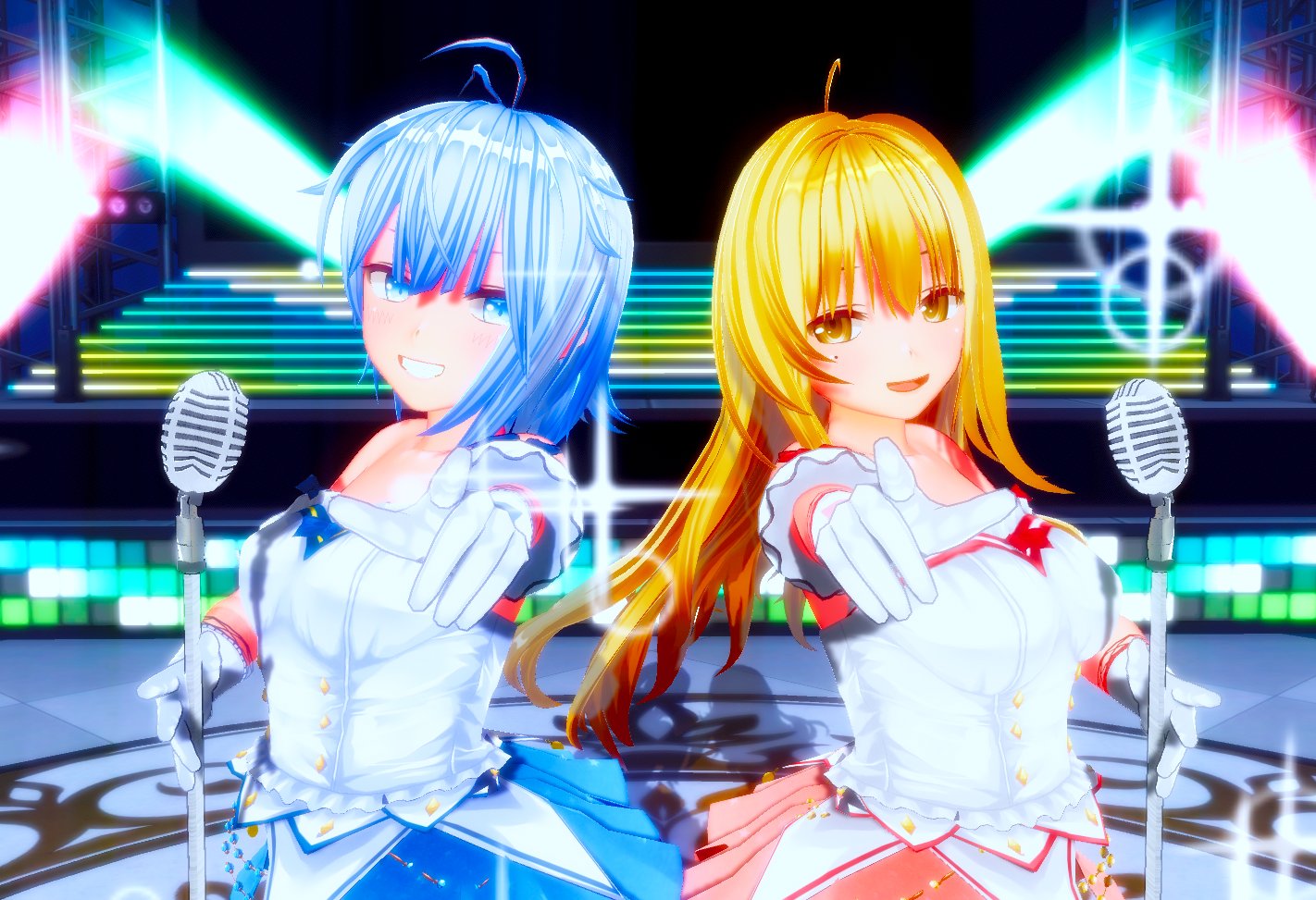 グリシナの襲来 元:エナドレ on Twitter: "RT @yukke_COM3D2: 健全な歌って踊れるヒロイン 二人はアイドル！ #COM3D2 #カスタムオーダーメイド3D2 ...