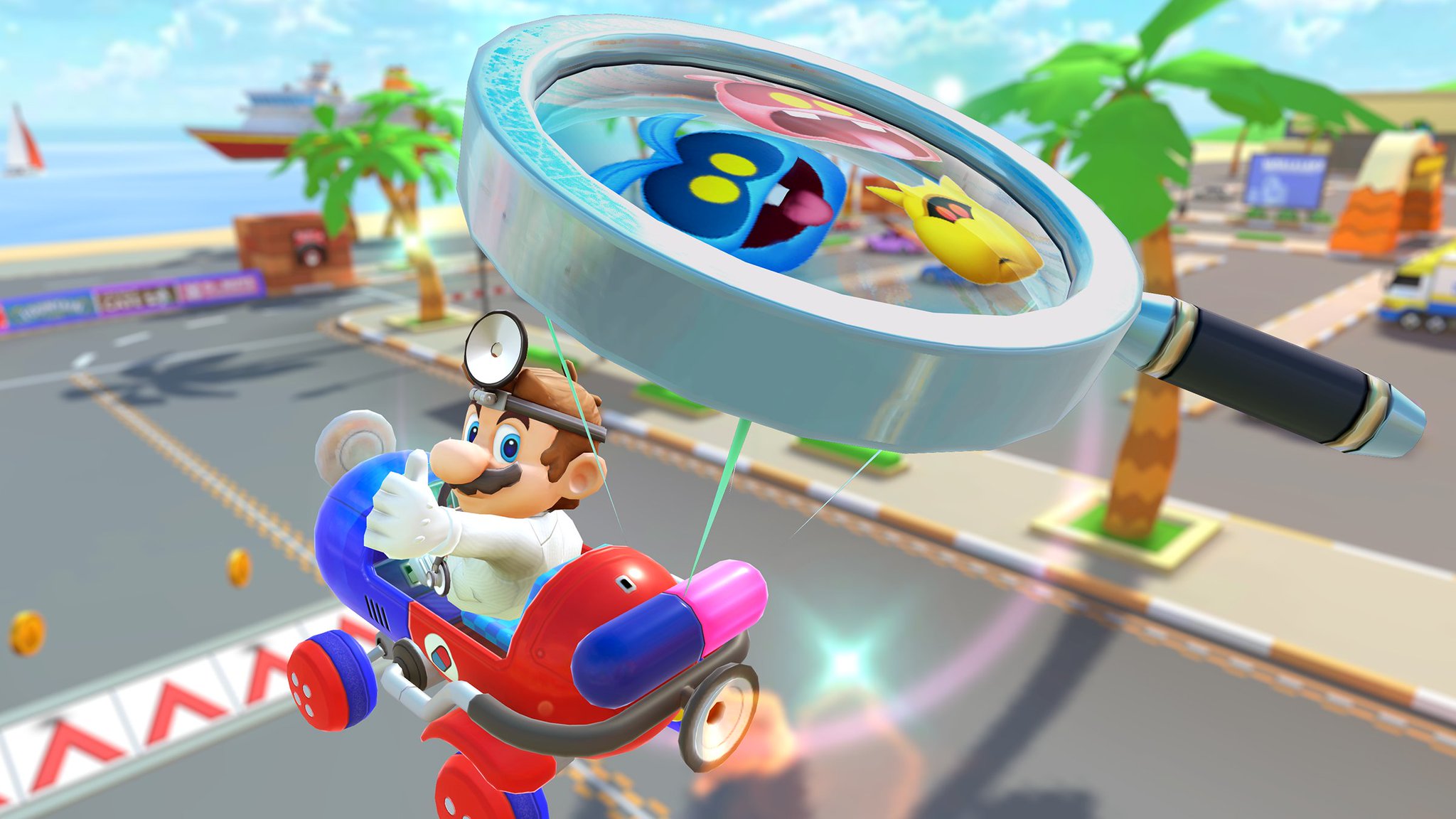 Mario Kart Tour on Twitter: "Dr. Mario enters the race with a new ...