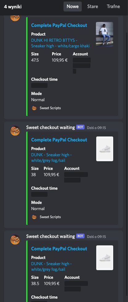 KK on Twitter: "4 checkouts, not that bad for a chill run @Sweet_Scripts 🍬 https://t.co ...