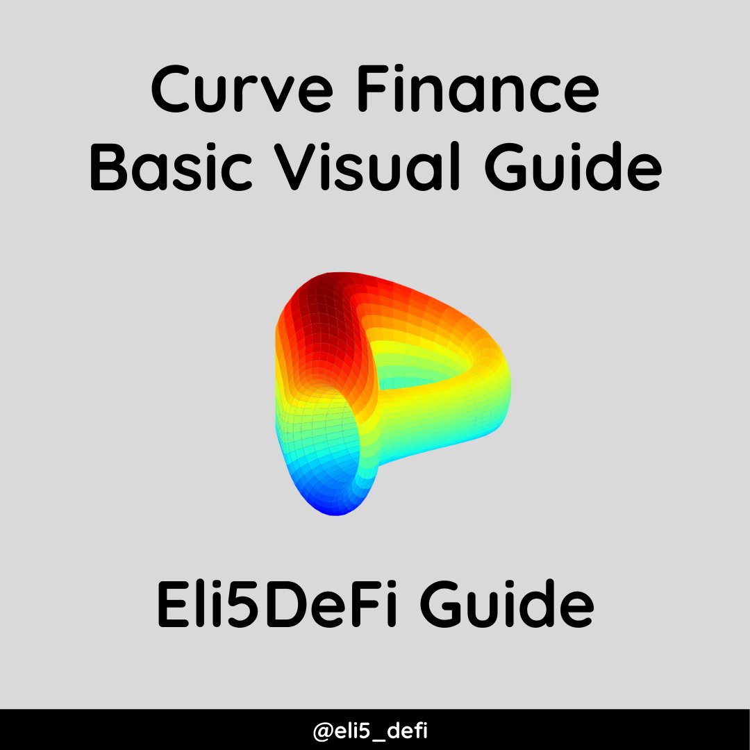 Curve Finance Basic Visual Guide | Eli5DeFi