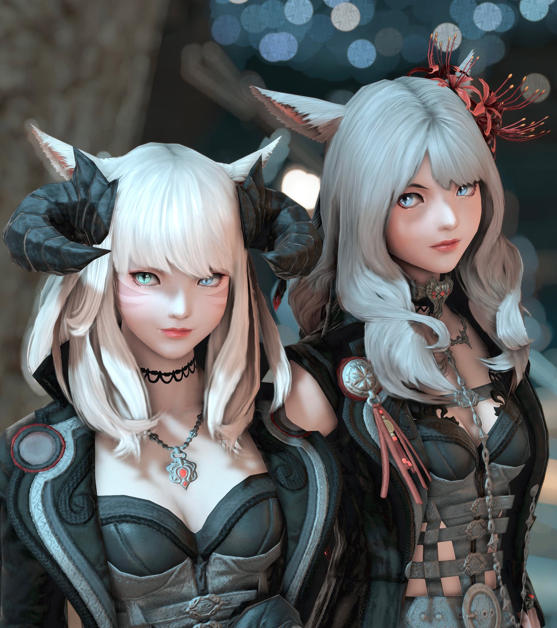 Venlafax🐿Tonberry on Twitter: "w/ @kiyomi_ff14 🐈🐱 #ミコッテ #FF14 #GPOSERS #EorzeaPhotos # ...
