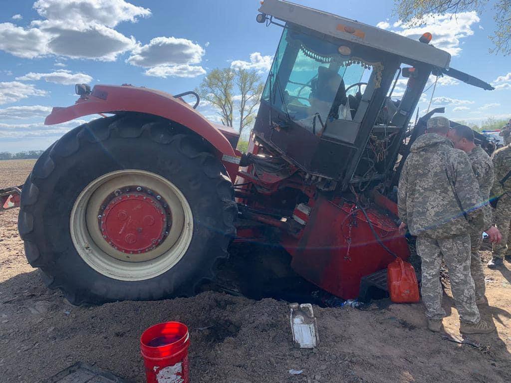 Case Tractors Stuck