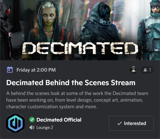 DECIMATED - Official on Twitter: "Come and watch behind the scenes of Decimated in production in ...