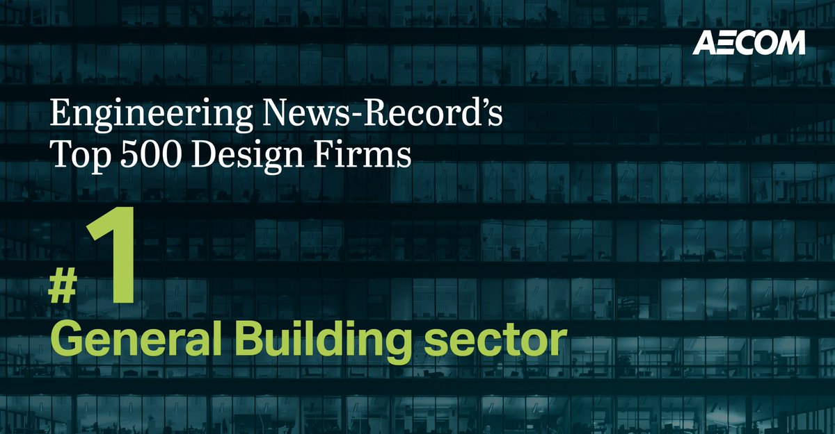 AECOM is a top award-winning design firm. Join them!