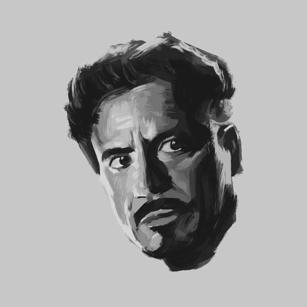 「RDJ Value Study 」|Advosのイラスト