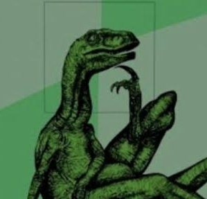 Thinking Dinosaur Meme