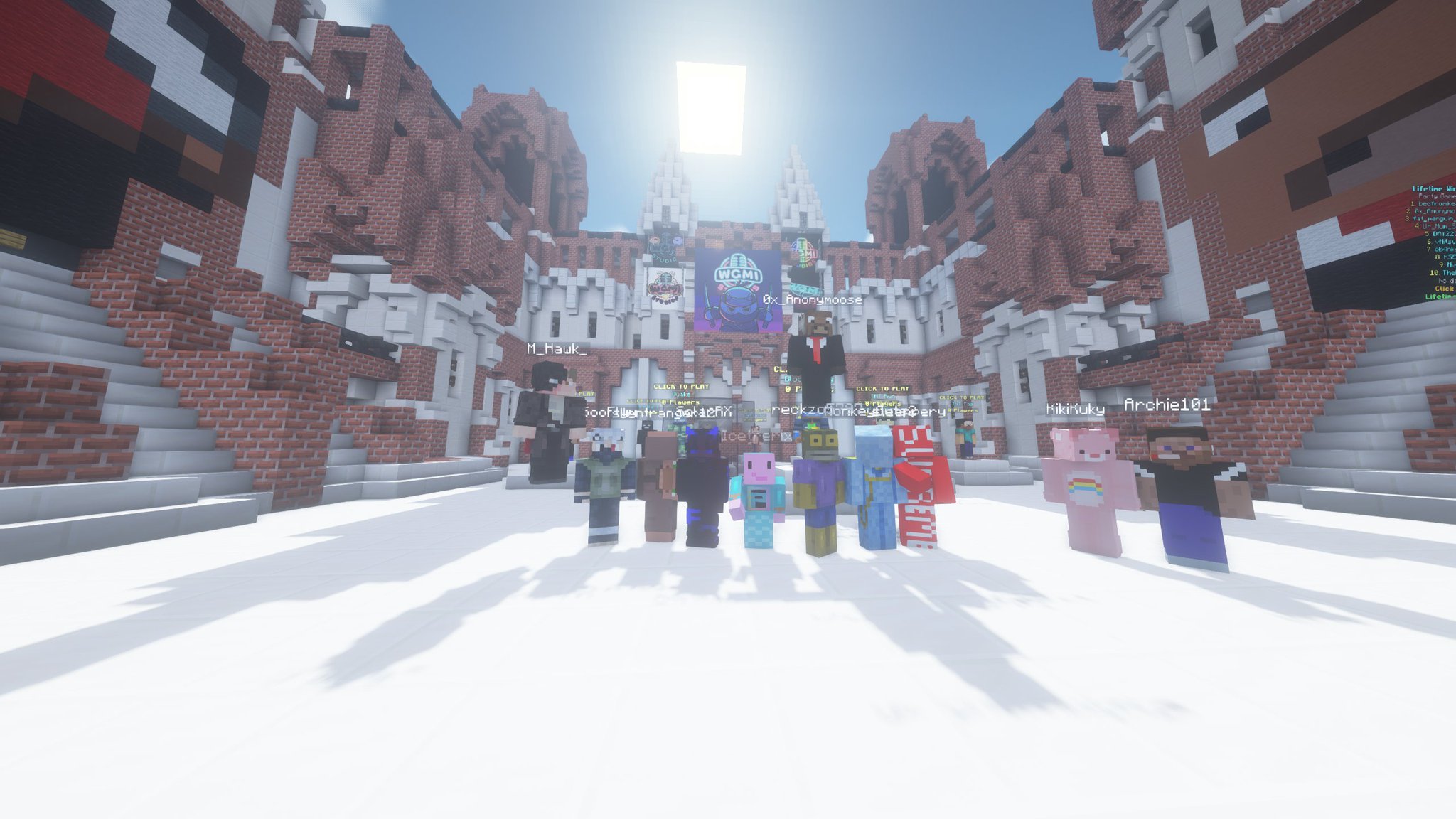 WGMI Studios on Twitter: "@WGMI_Studios ⛏️ Minecraft community event for our holders happening ...