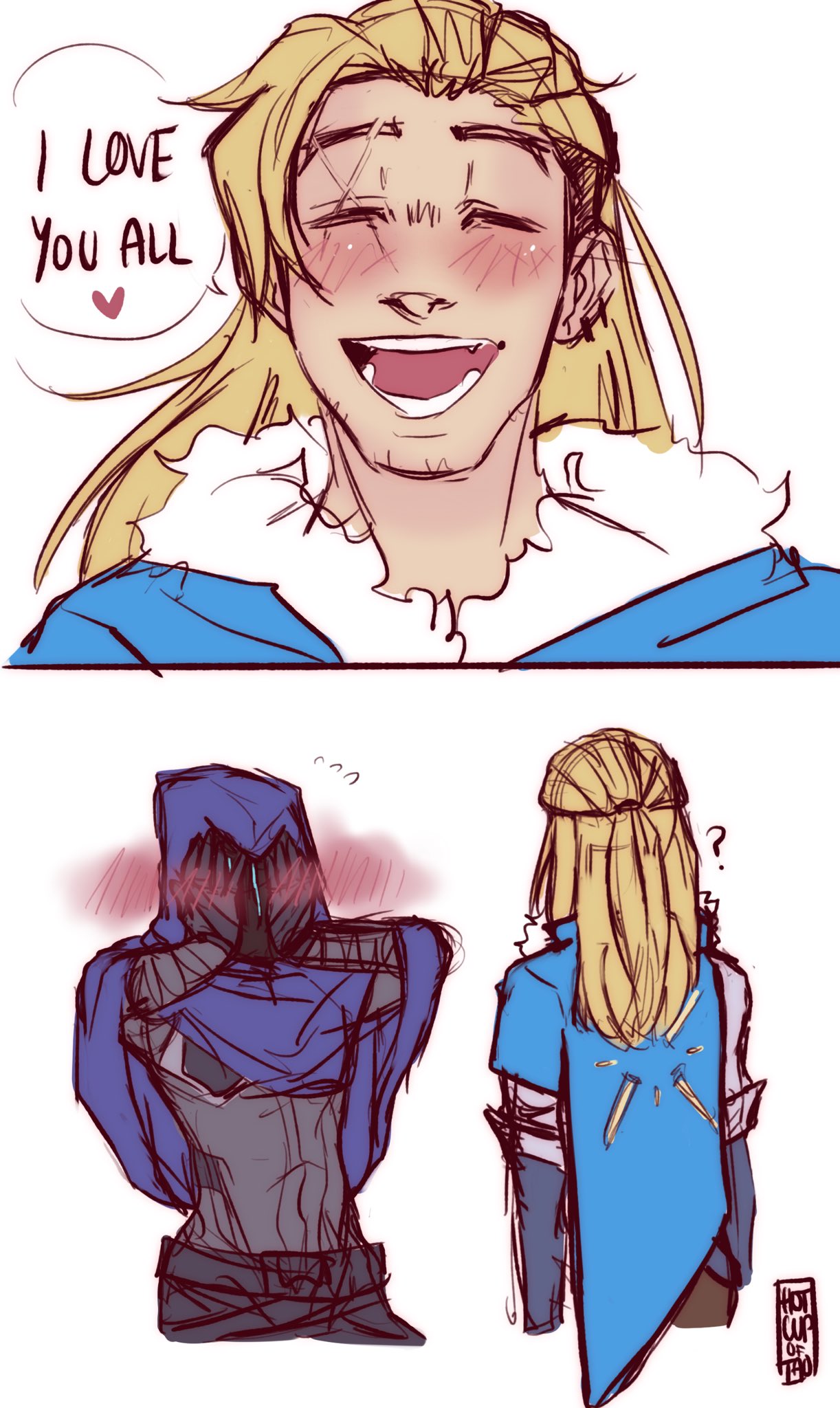 Tao 🧸 on Twitter: "Little doodle I did in-between commissions cause I miss drawing these two # ...