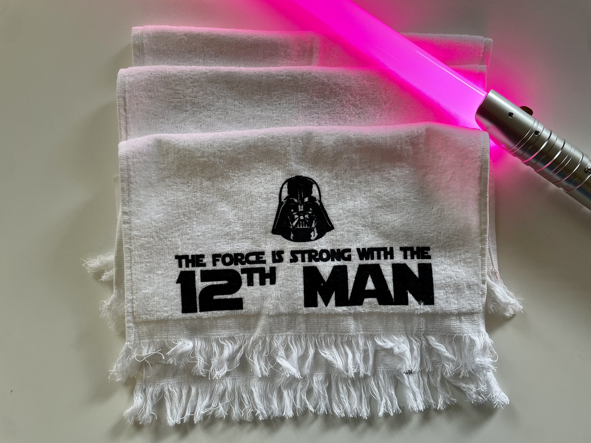12th Man Logo Pink