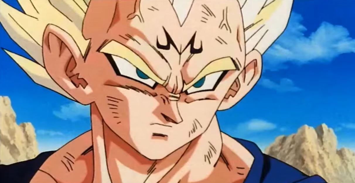 Majin Vegeta Smirk