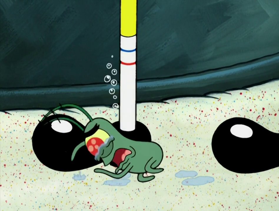 Plankton Spongebob Crying