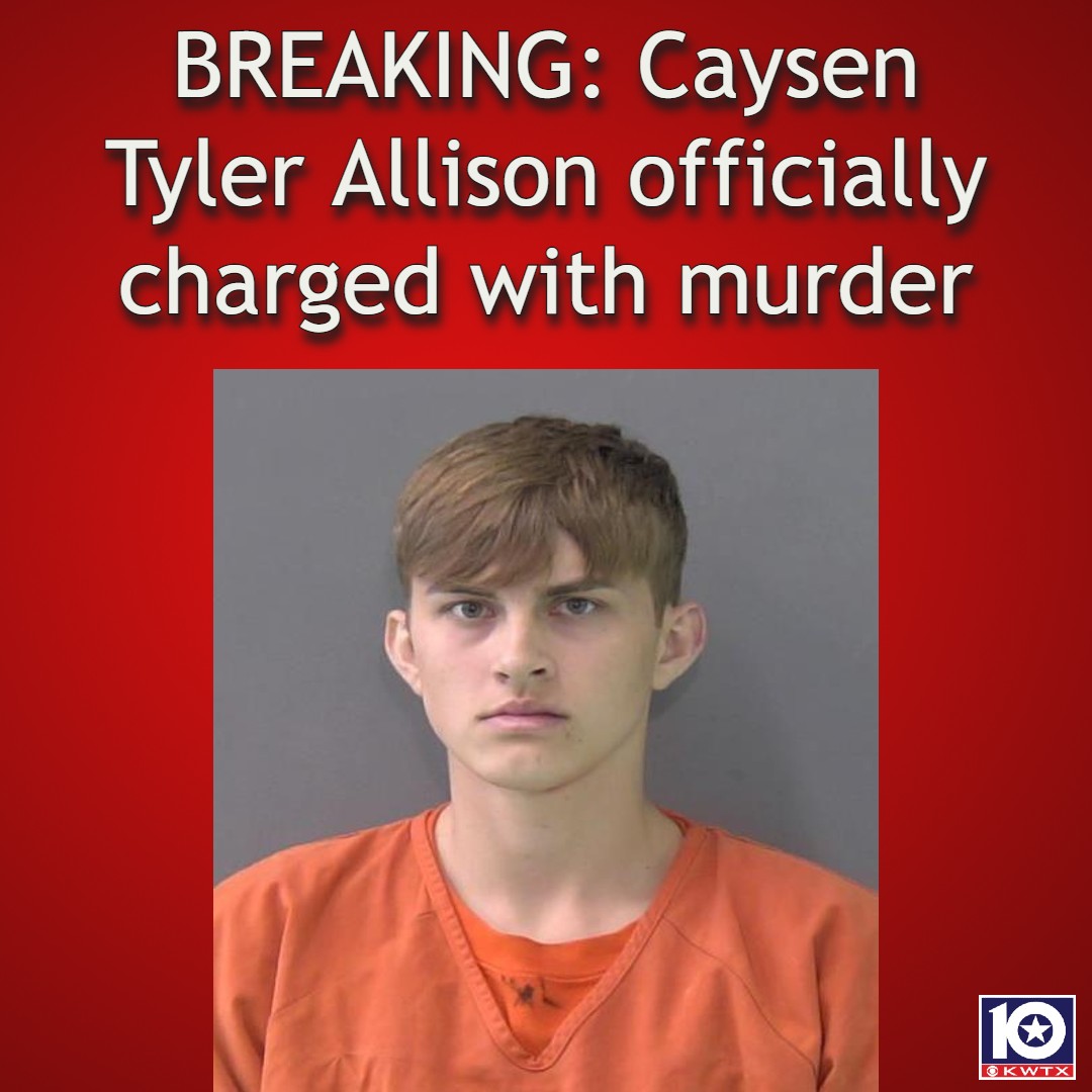 BREAKING - Caysen Tyler Allison, 18, has officially been charged with ...