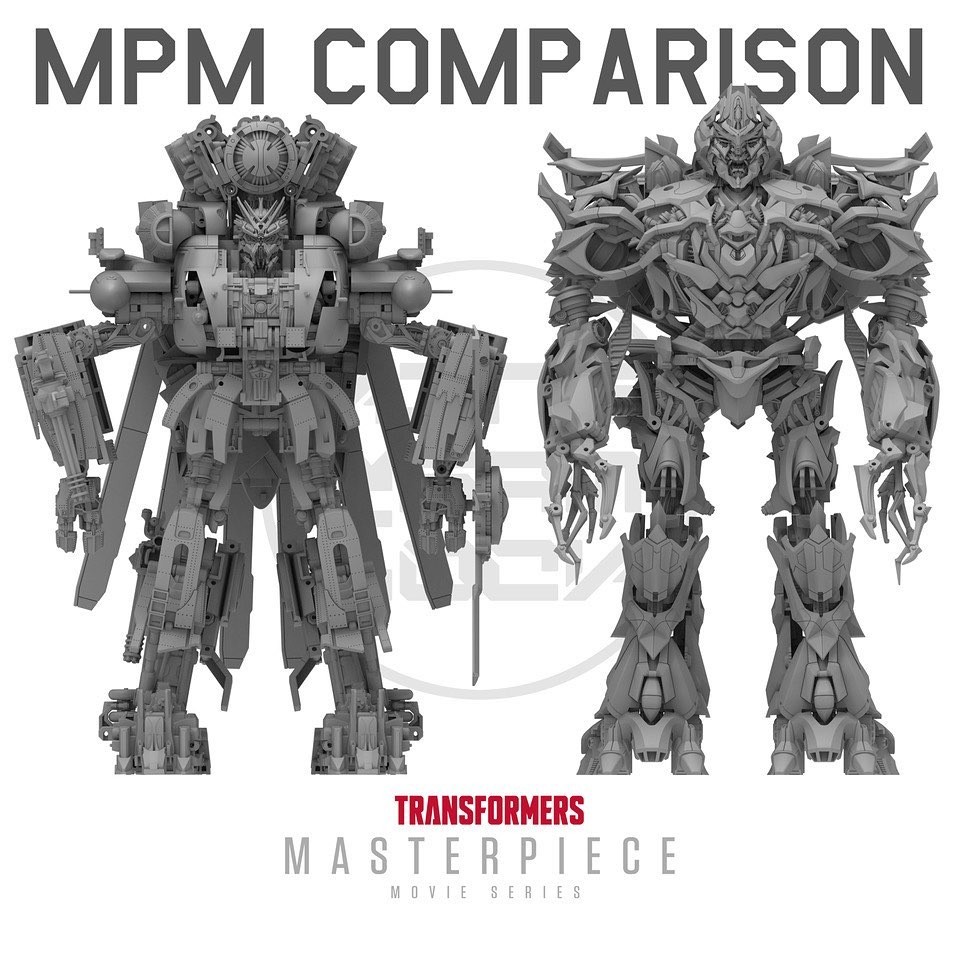 Transformers Size Comparison Charts