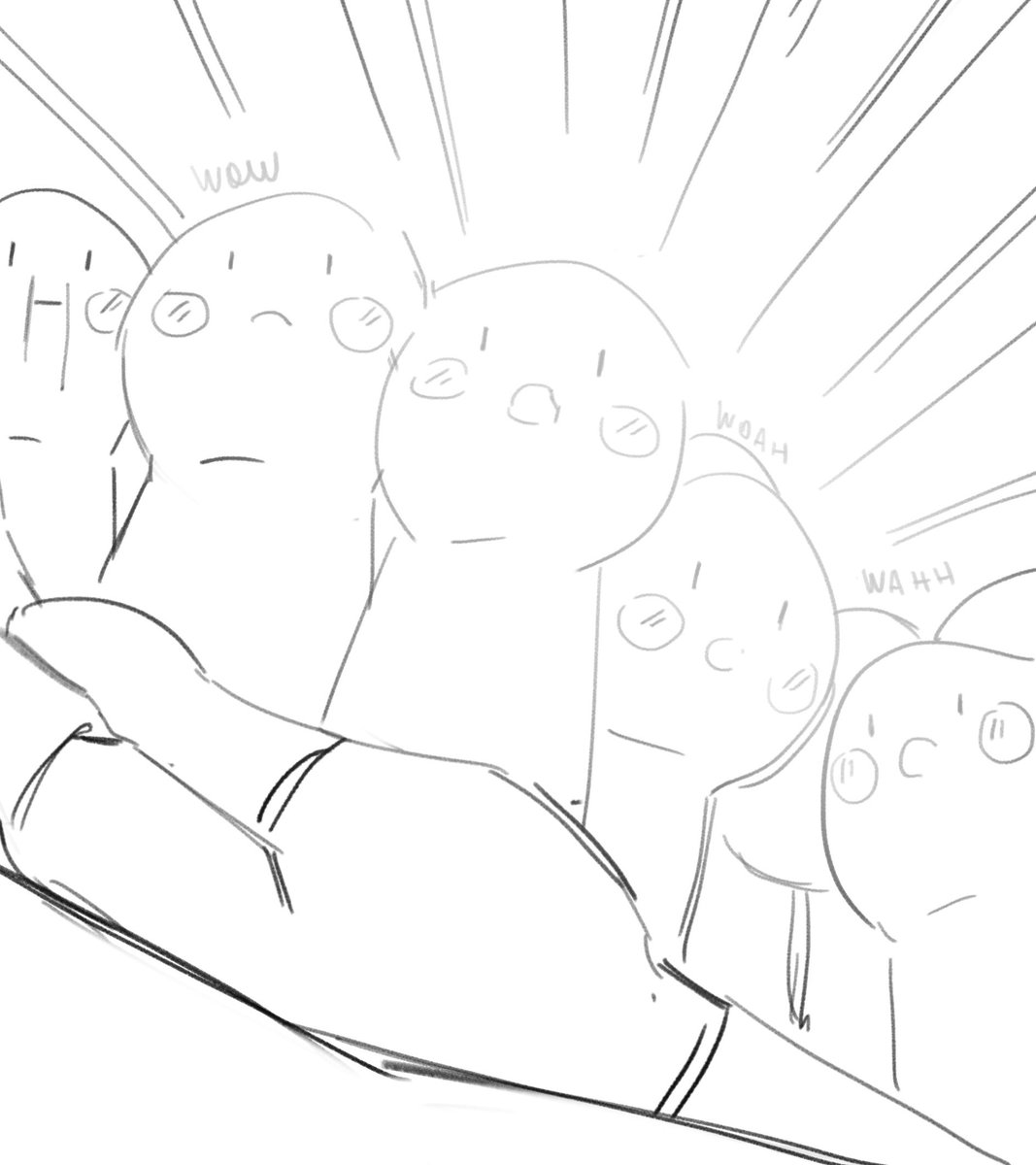 「techno meets blob 1/3 #technofanart #dreamfanart 」belaの漫画