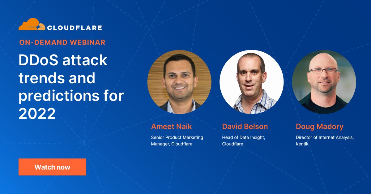 Cloudflare on Twitter: "How vulnerable is your organization to DDoS attacks? Watch our recent ...