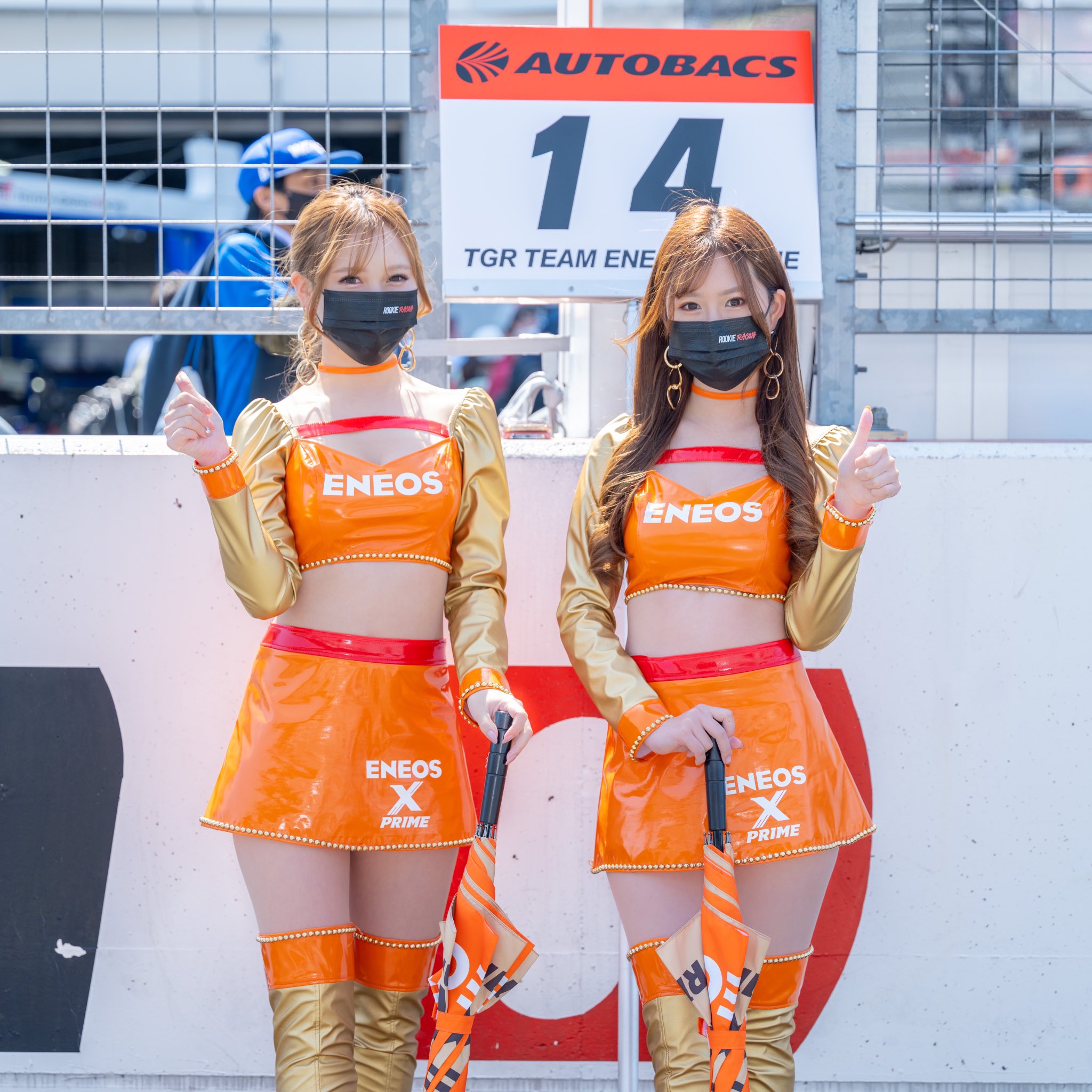 くが on Twitter: "#SUPERGT Rd.2 2022.05.04 ピットウォーク #今井みどり さん (@mitan0607) #日南まみ さん (@mami_hinami ...