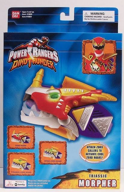 Power Rangers Dino Thunder Red Ranger Battlizer Morpher