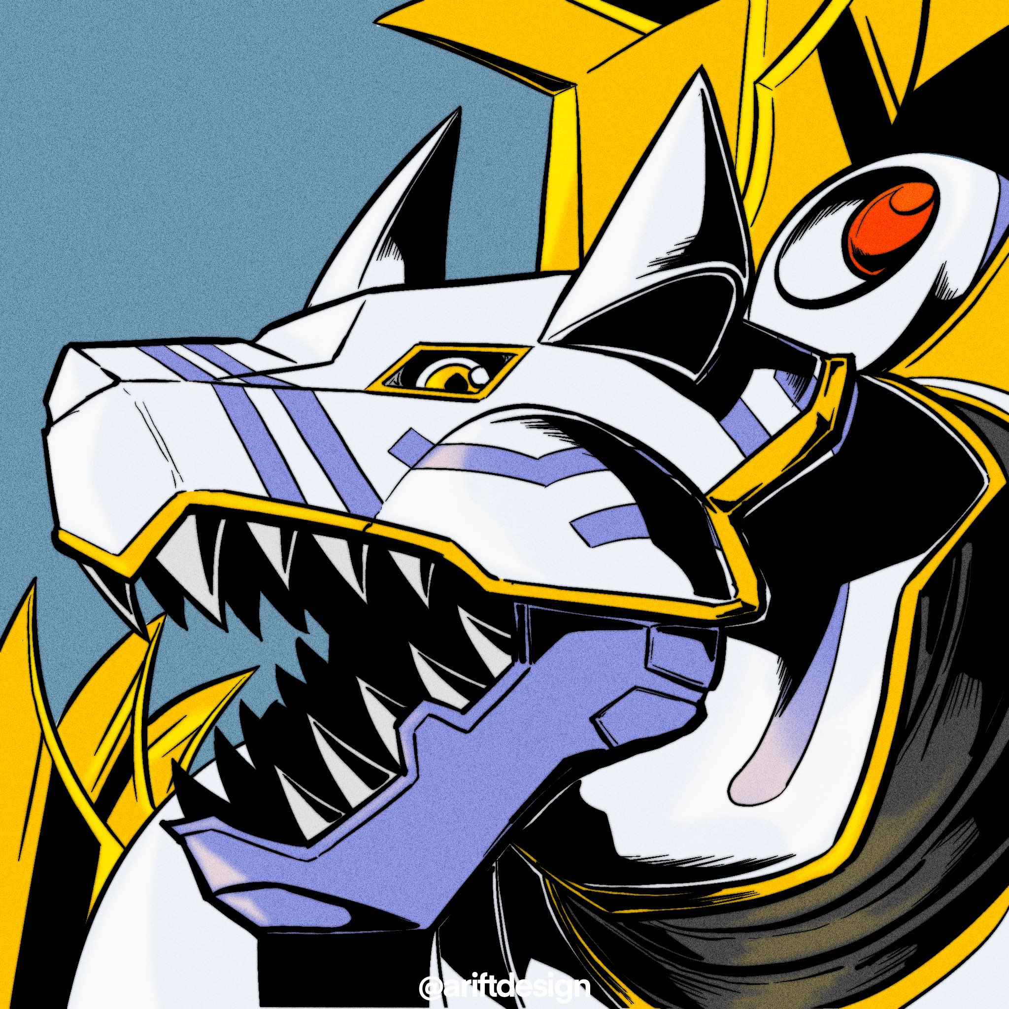 Digimon Frontière Kendogarurumon