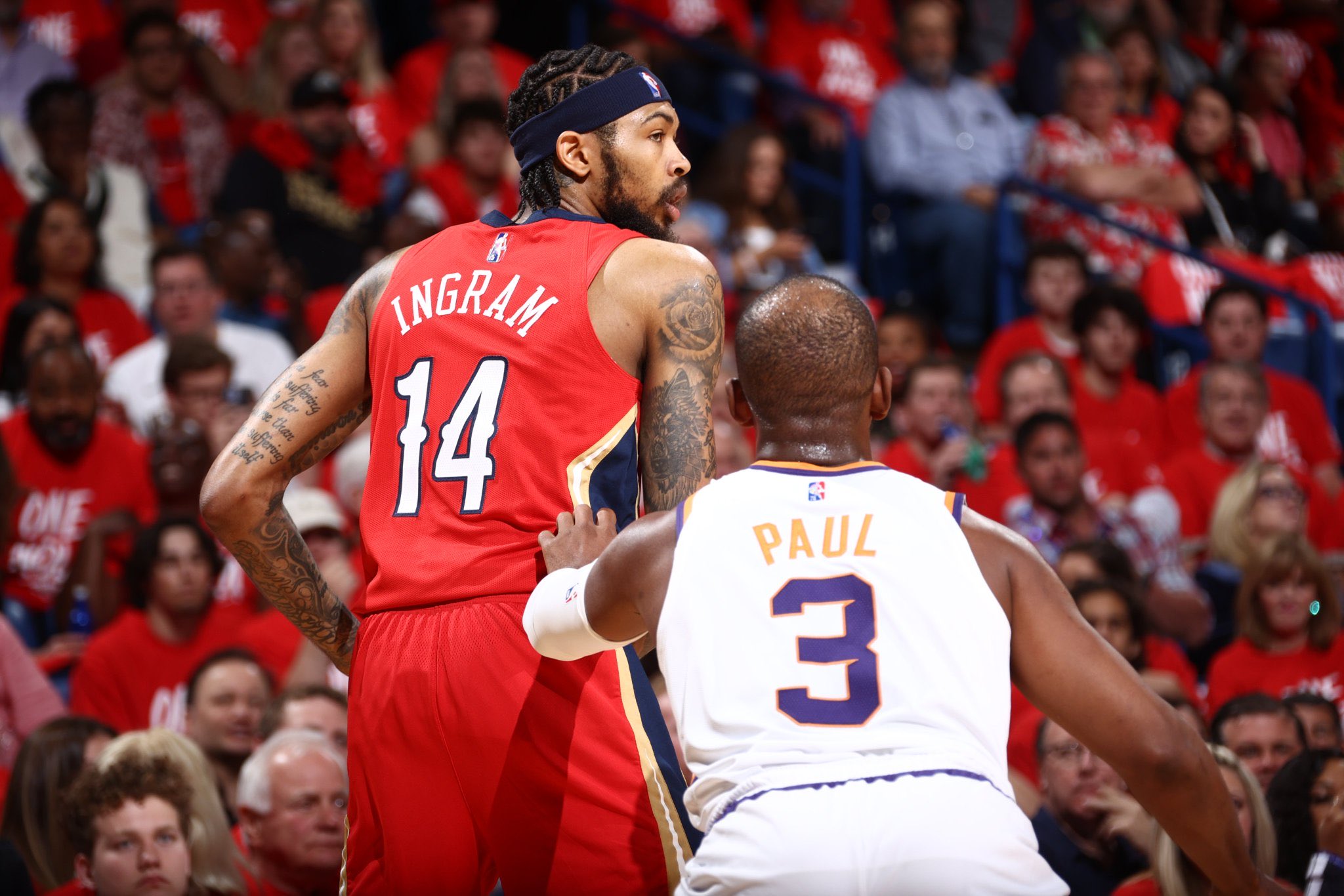 Back2Back on Twitter: "Brandon Ingram dit " Mini KD " est en feu sur cette série 🔥 ️34 Points ️7 ...