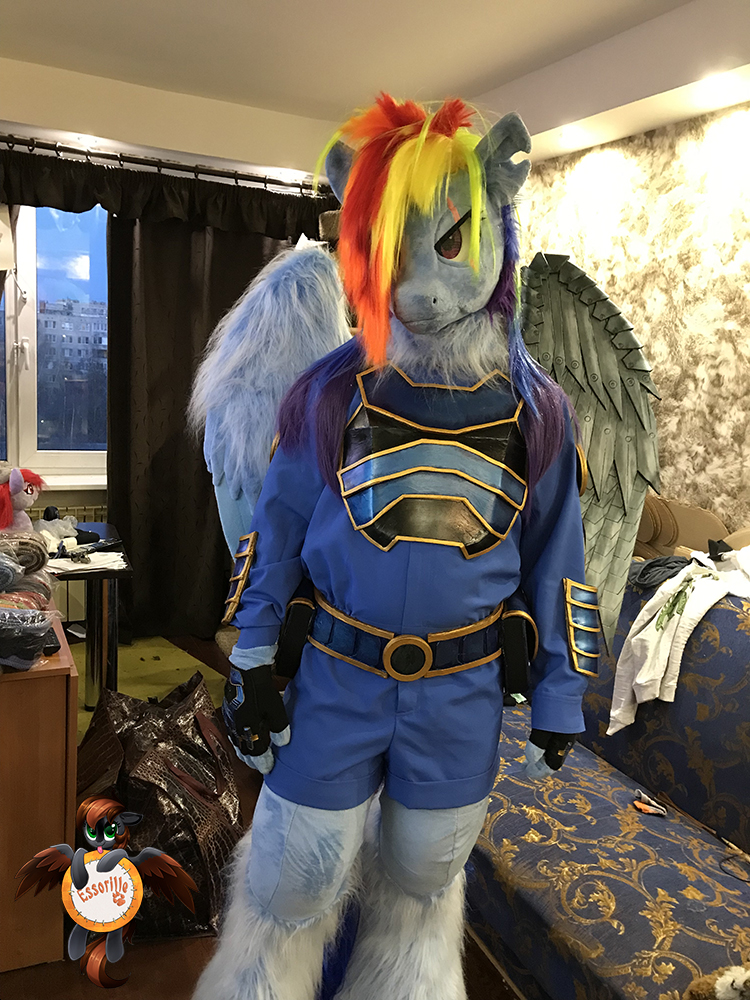Rainbow Dash Cosplay Guy