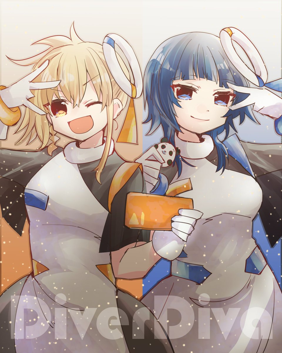 「DiverDiva良すぎたありがとうございました……………………………………… 」|環月紙袋僕ラブ「ジ51,52」せつはる合同＋おまめ合同＋個人誌🌈👼🔖💫🐬♦ のイラスト