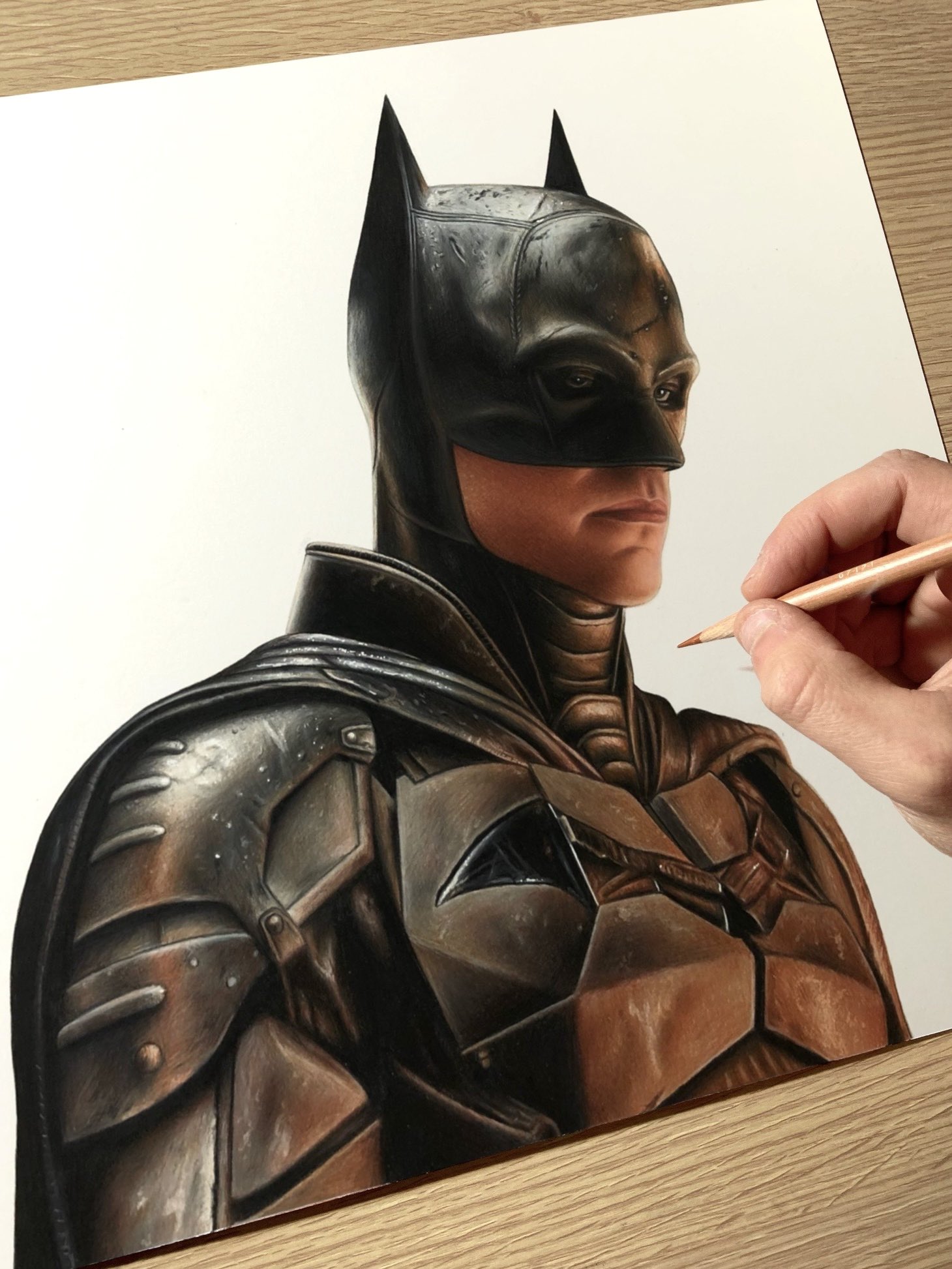 Batman Drawings With Color
