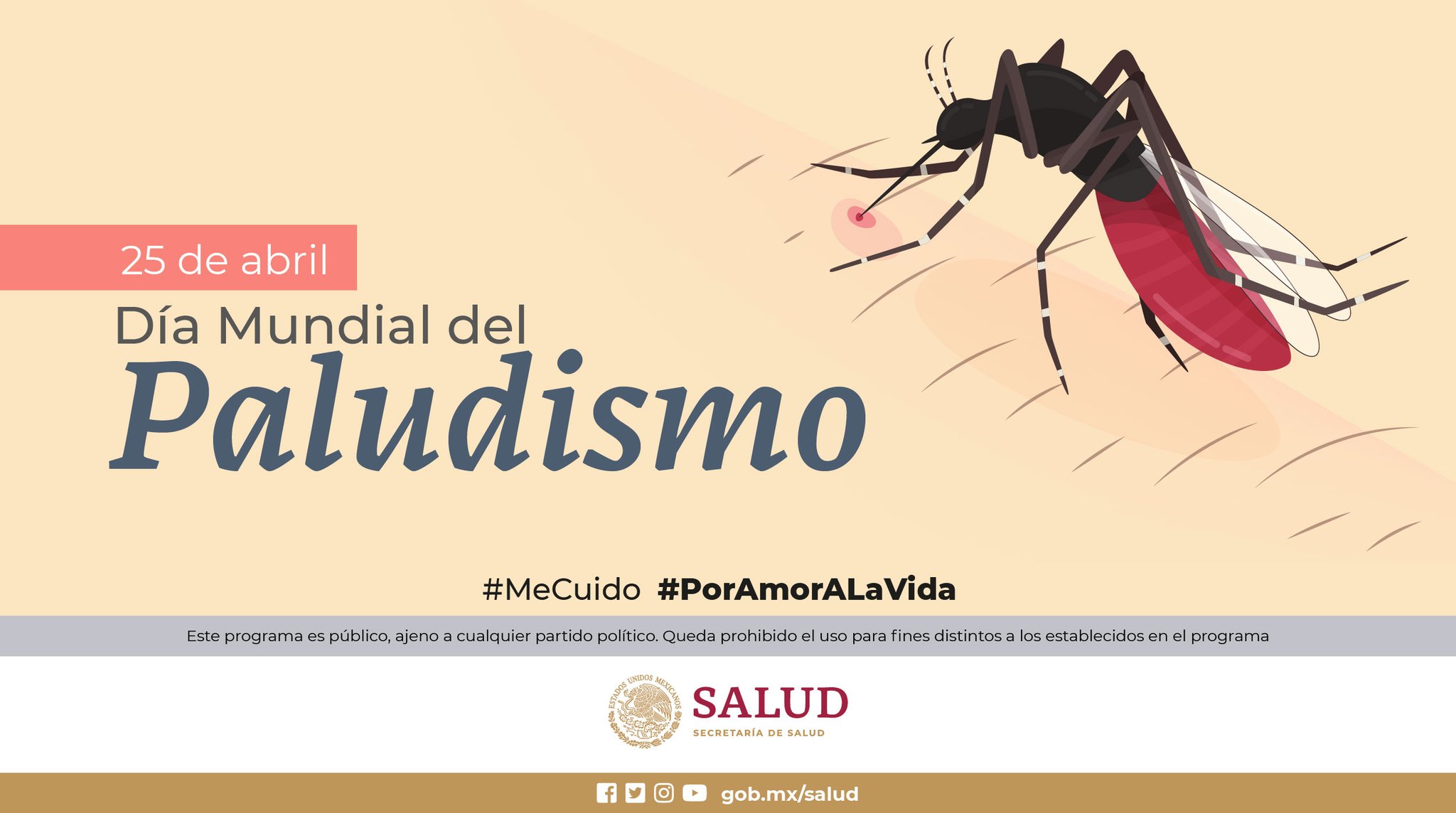Salud México On Twitter 🦟 25 De Abril Día Mundial Del Paludismo 🦟