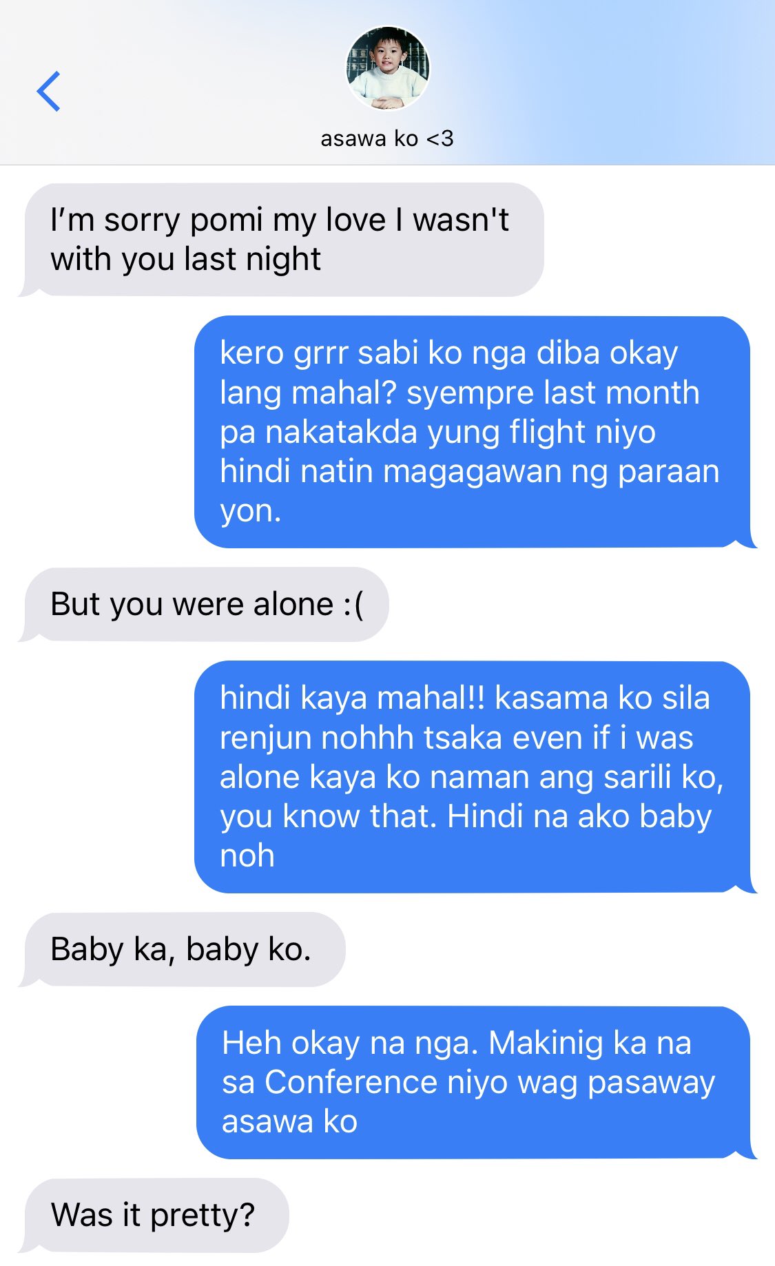 aky🧣 on Twitter: "#markhyuck : kero and pomi convos, mag-asawa version. (few years after isda au ...