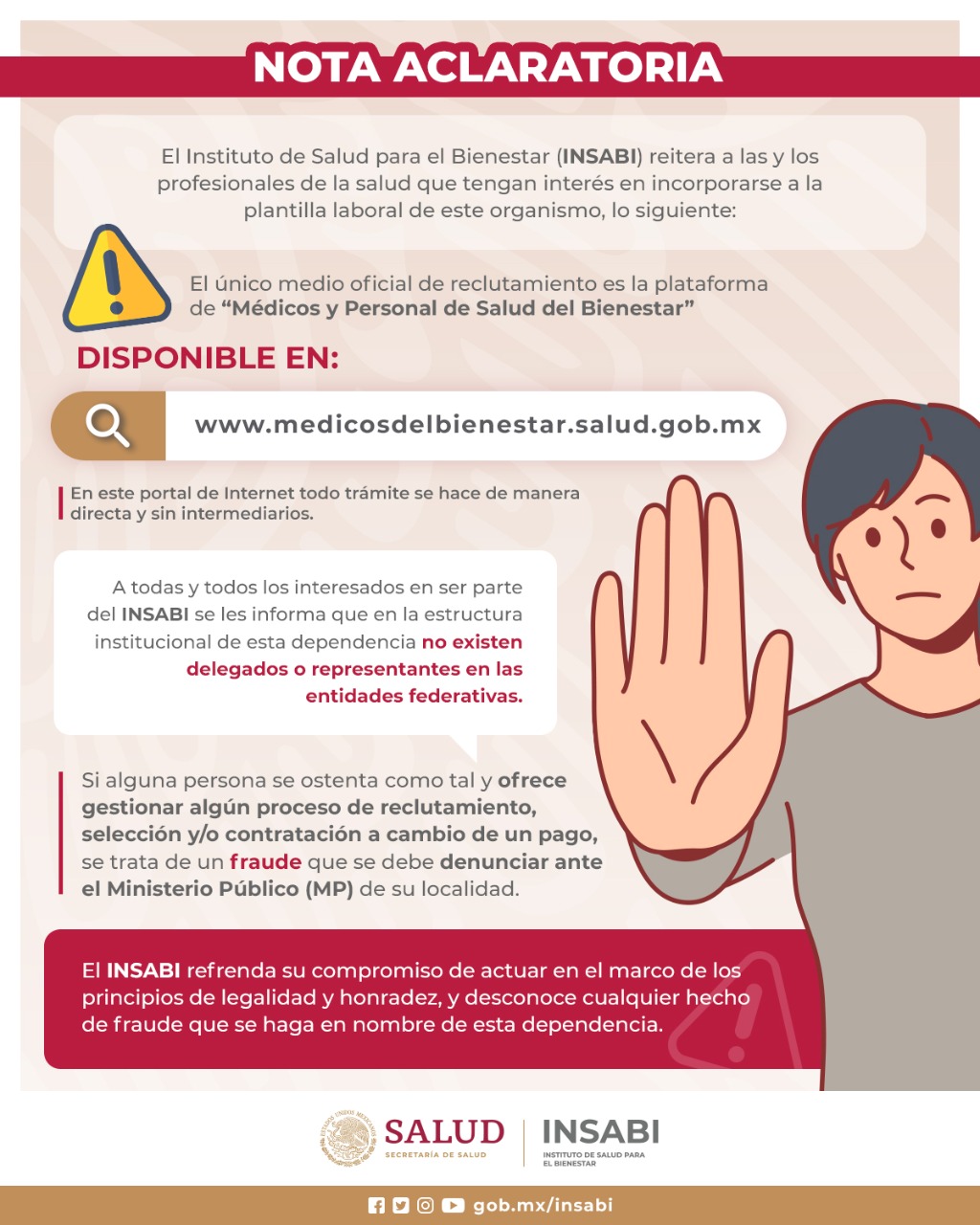 Instituto De Salud Para El Bienestar On Twitter Si Quieres Laborar En