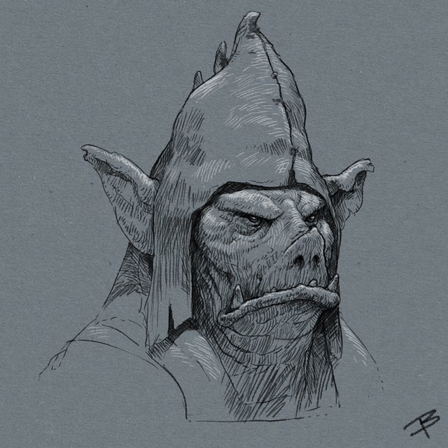 「Pig-faced orcs by Jerry Boucher 」Benの漫画