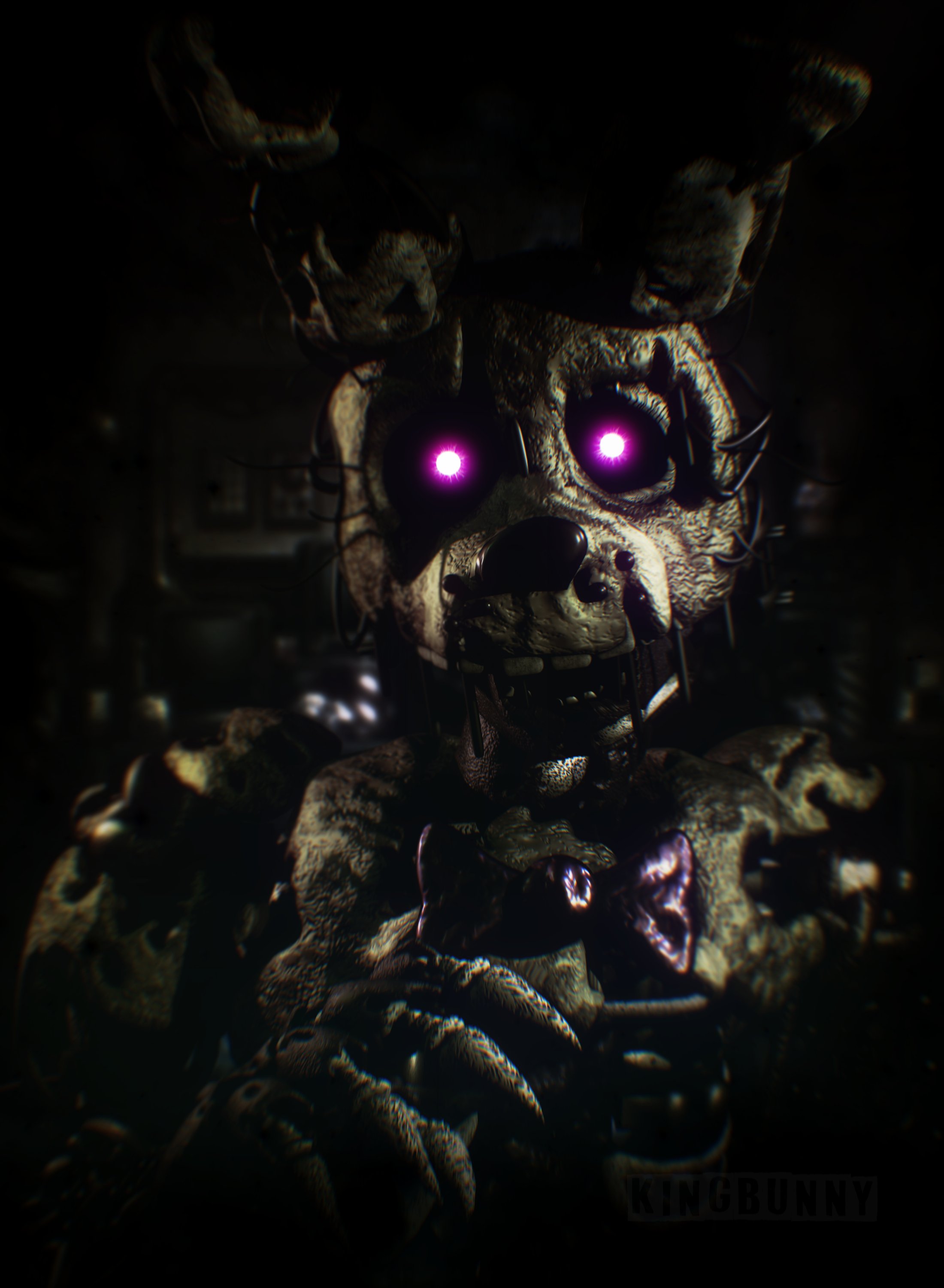 Bun-Zai on Twitter: "| C4D | Some FNaF 6 concepts 🎤 See you soon !! 🍕 Models: @SteelWoolStudio ...