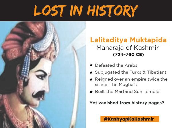 🌺Lalitaditya Muktapida: The Great Hindu King of Kashmir who missed our ...