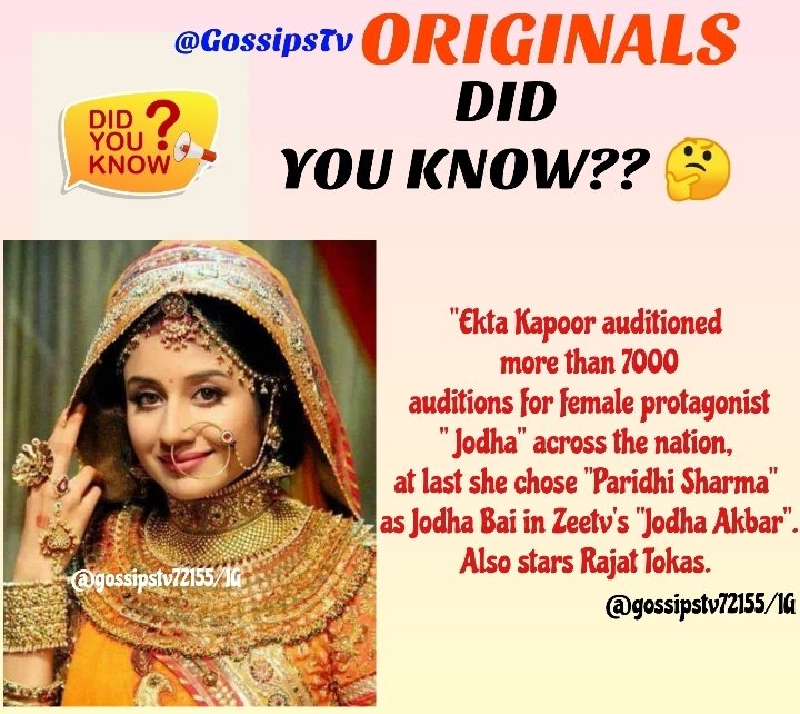 Jodha Akbar Serial Auditions