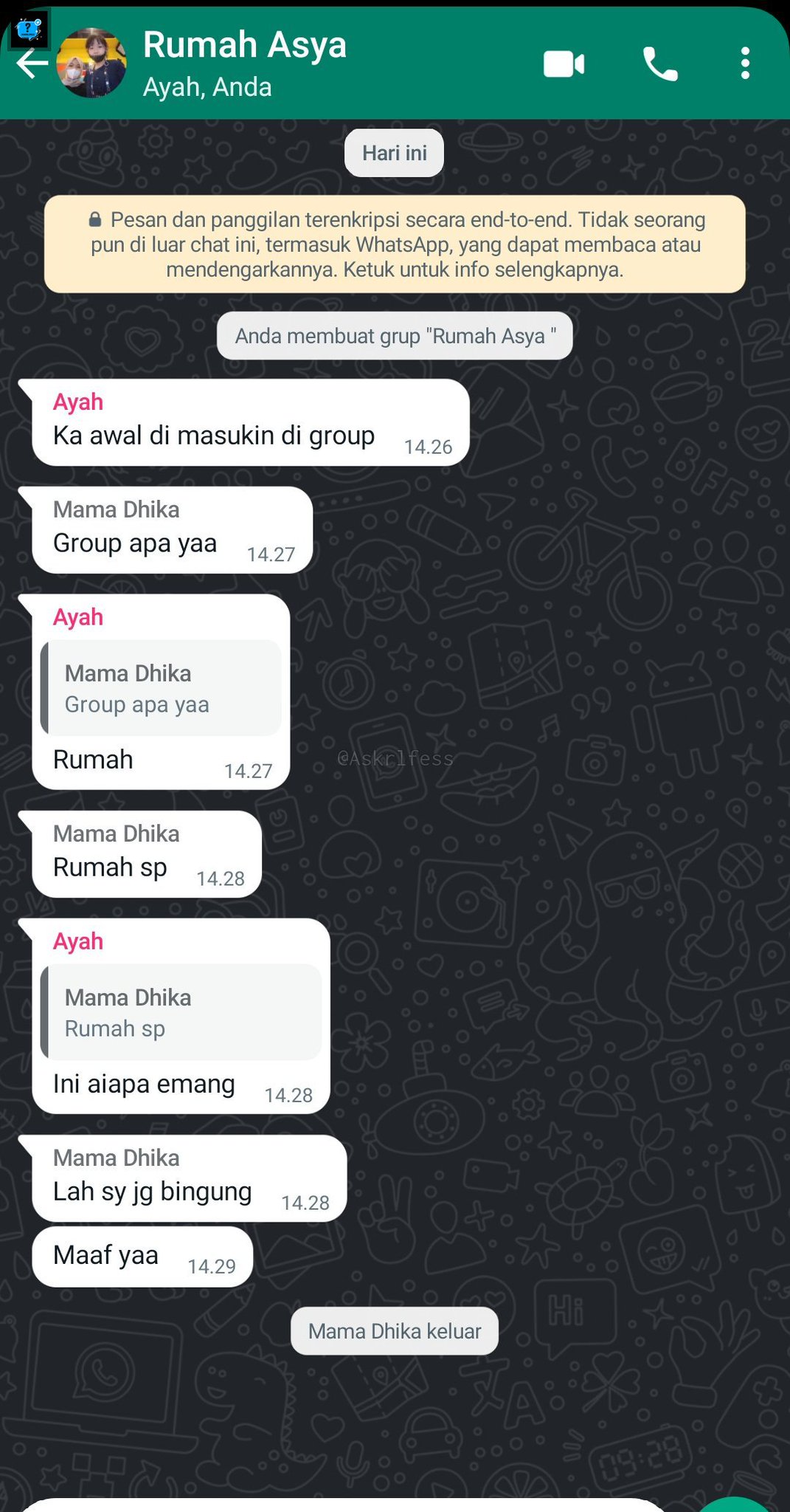 Askrlfess on Twitter: "[Askrl] MALU BANGET WOII, MAU MASUKIN NO MAMA GW ...