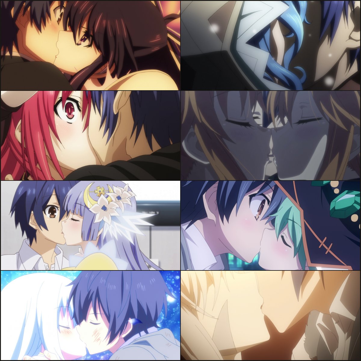 Date A Live Kiss
