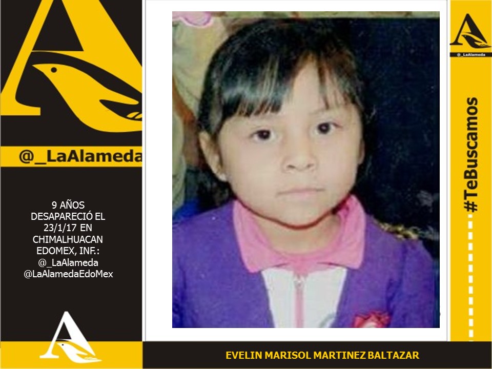 La Alameda EdoMex on Twitter: "Evelin Marisol Martínez Baltazar 2017-01-23 #Chimahualcan #EdoMex ...