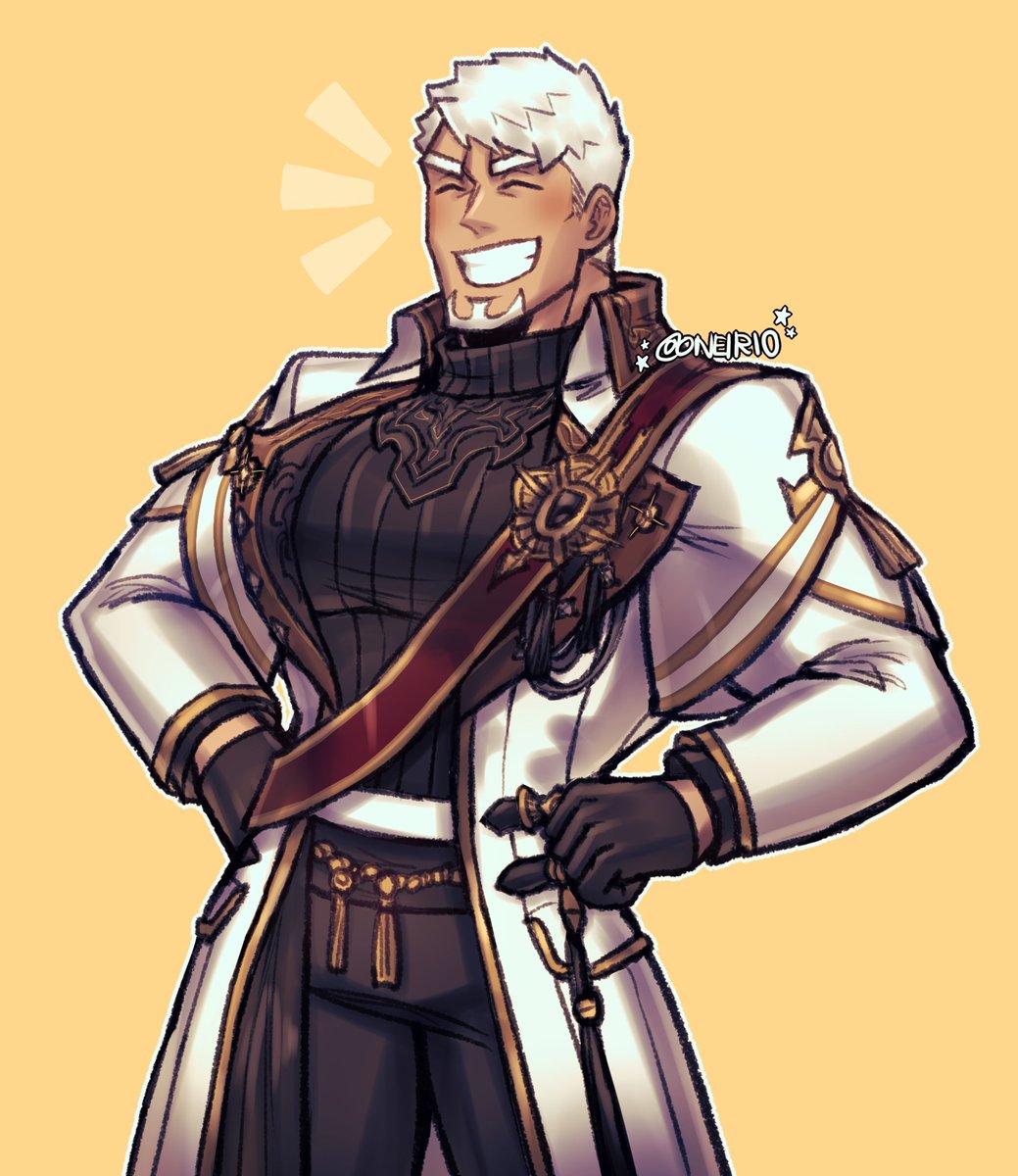 FFXIV] got the field commander's coat :」|Oneirio@Uni📚のイラスト