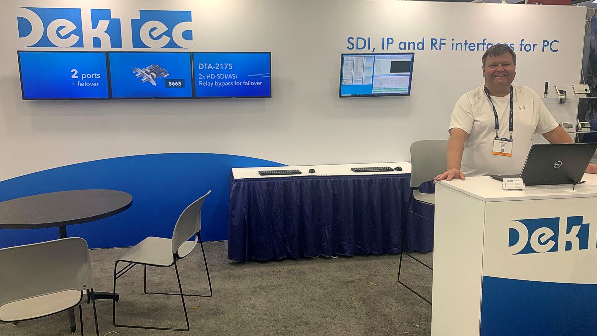 DekTec on Twitter: "NAB is back in Las Vegas and so are we! Come visit DekTec (booth W7809 ...