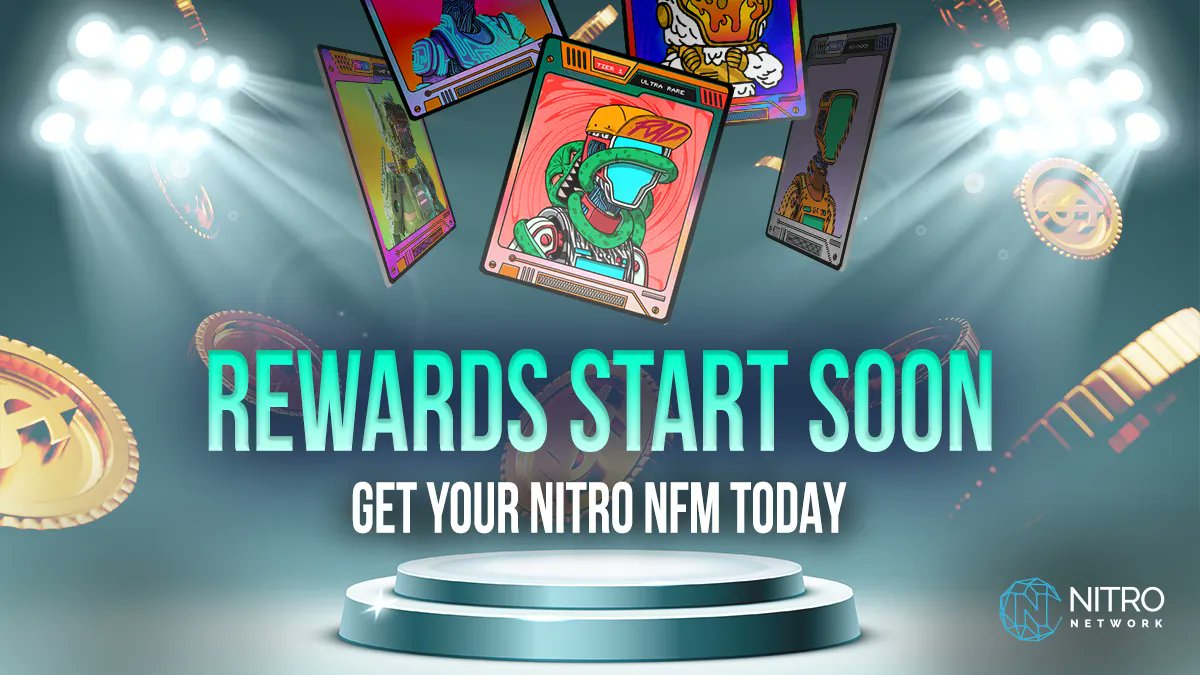 Nitro Network 🔺 on Twitter: "Did you hear? 👂 Nitro NFM rewards are coming SOON! NFMs earn you ...