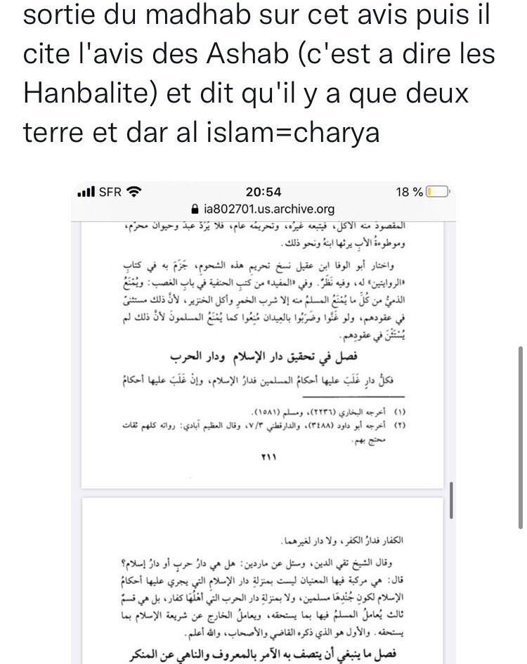 [THREAD] PSEUDO MISE EN GARDE ET DOUBLE STANDARD - Thread from AbuZayd ...