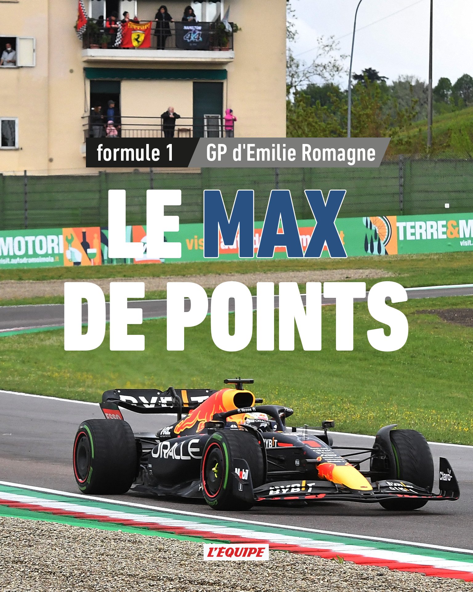 L'ÉQUIPE on Twitter: "Max Verstappen (Red Bull) a remporté dimanche le Grand Prix d'Émilie ...