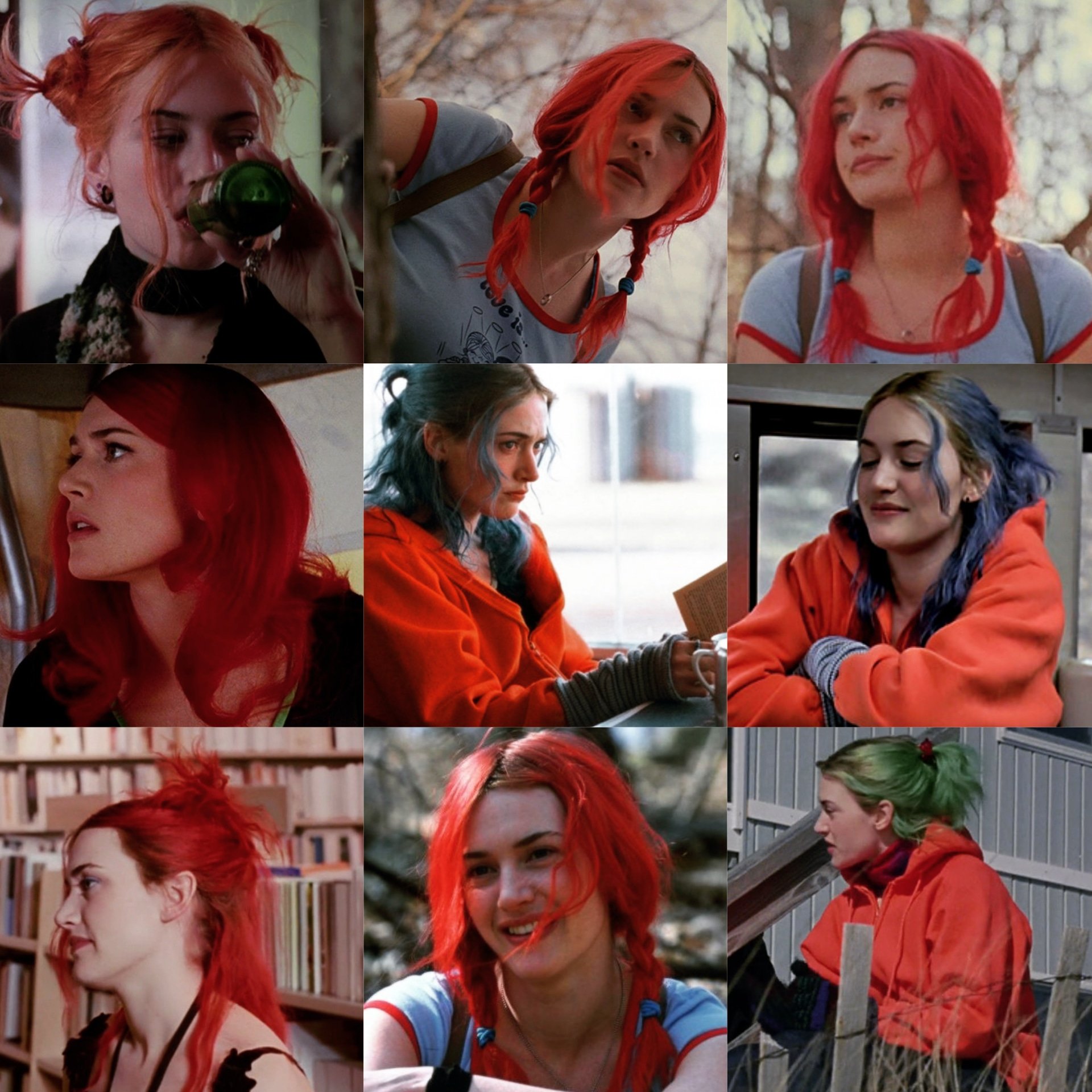 Kate Winslet Red Hair Eternal Sunshine