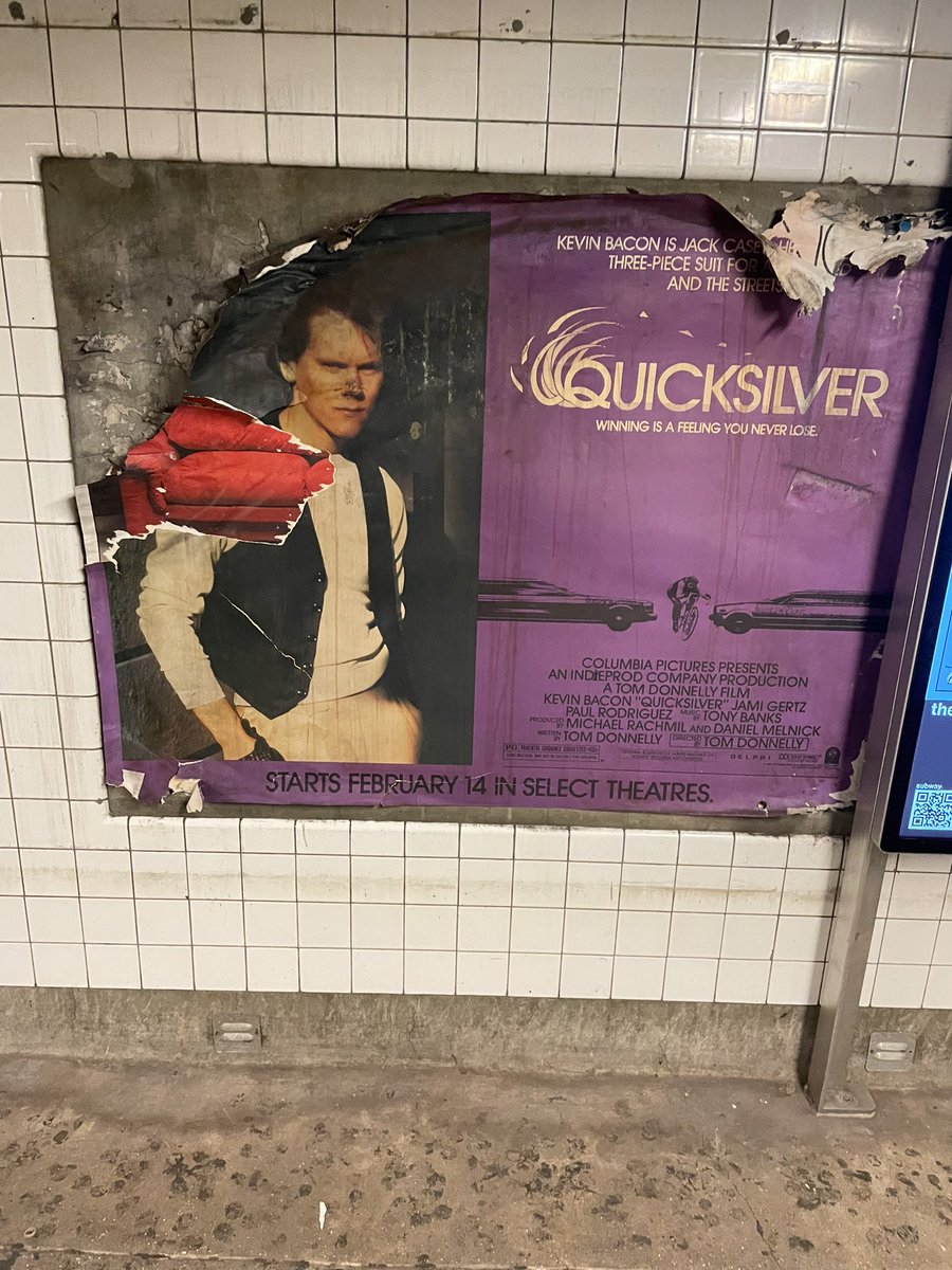Quicksilver 1986 Movie Poster