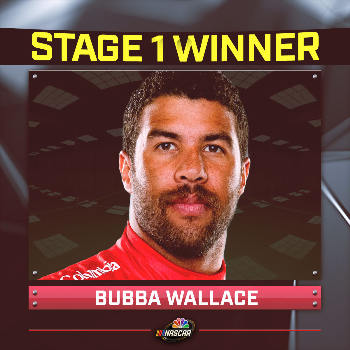 Nascar On Nbc On Twitter Defending Talladega Winner Bubbawallace
