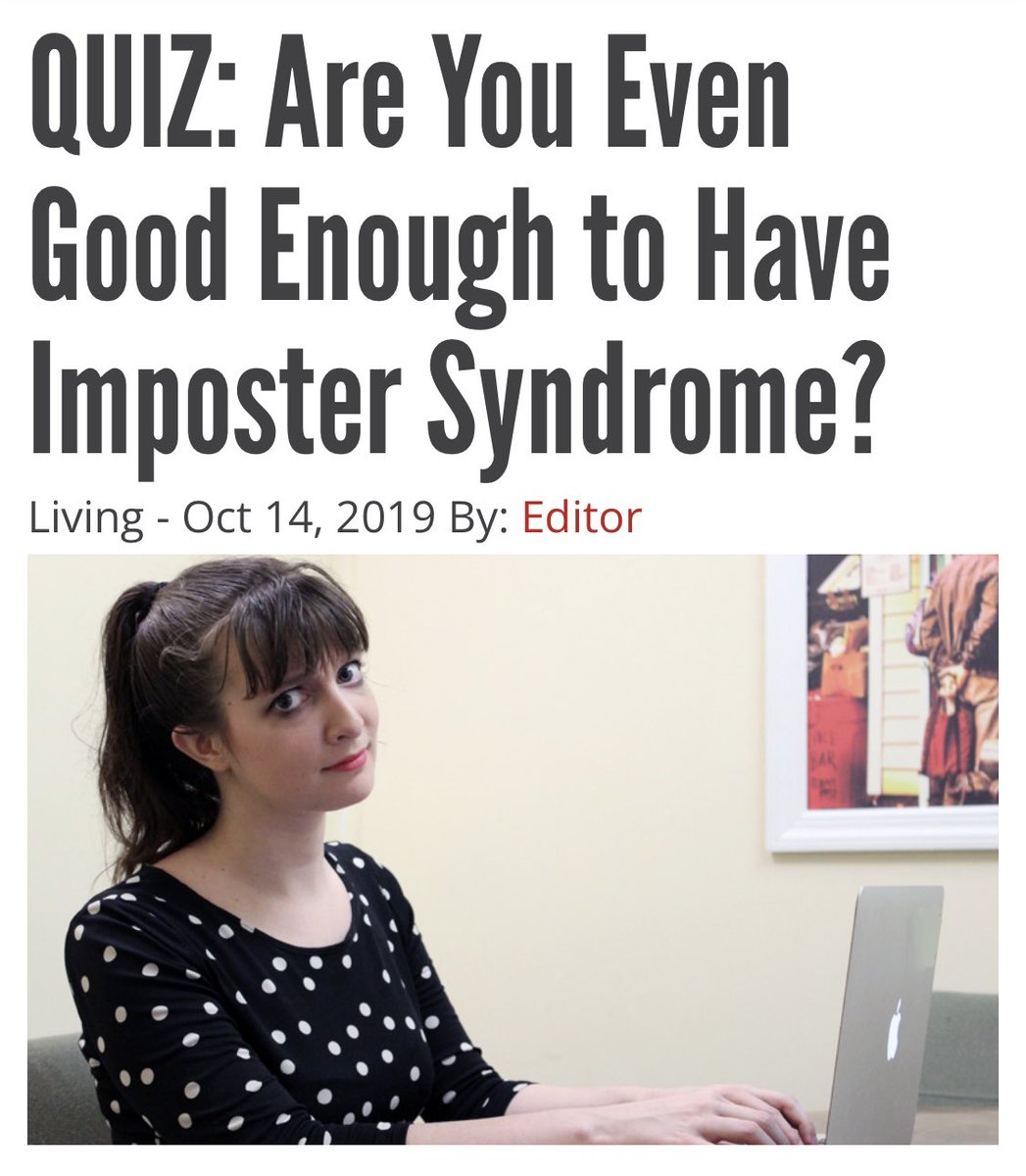 Impostor syndrome : r/PhD Impostor syndrome : r/PhD