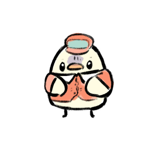 「Kiara keeps callind the chicken fat and 」|DAKUMA| Studio Nekomata 🐻のイラスト