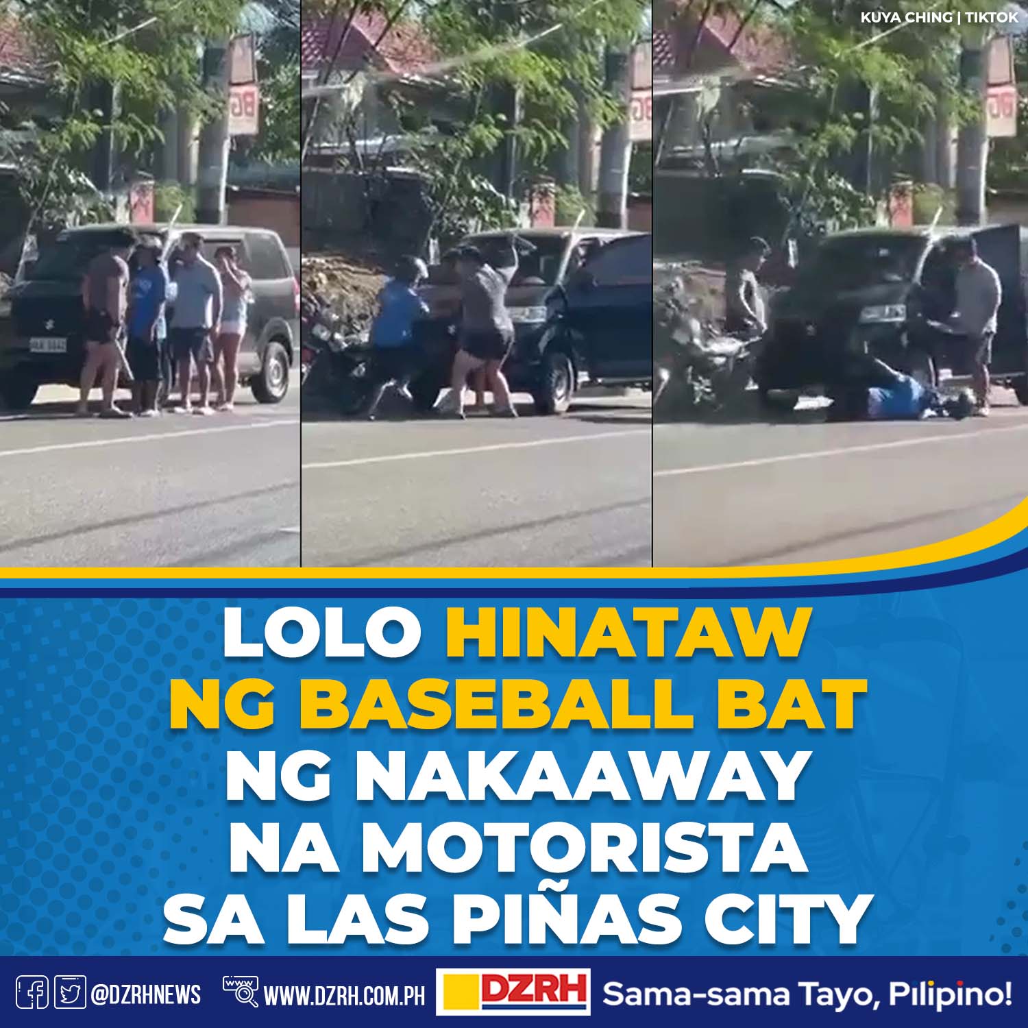 DZRH NEWS on Twitter: "Desidido ang pamilya ng 66-anyos na lolong hinataw ng baseball bat sa Las ...