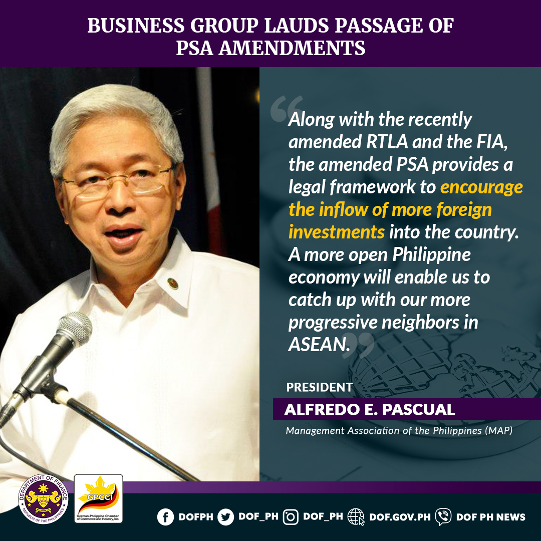 Department of Finance on Twitter: "Management Association of the Philippines (MAP) President ...