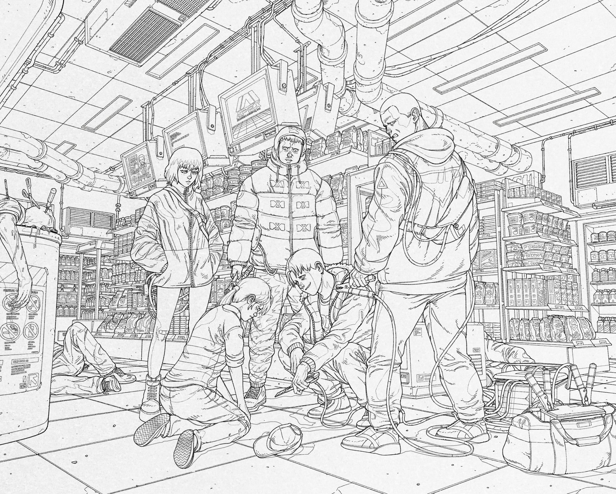 Junkboy on Twitter: "Line art https://t.co/n0VQbQWE9S" / Twitter